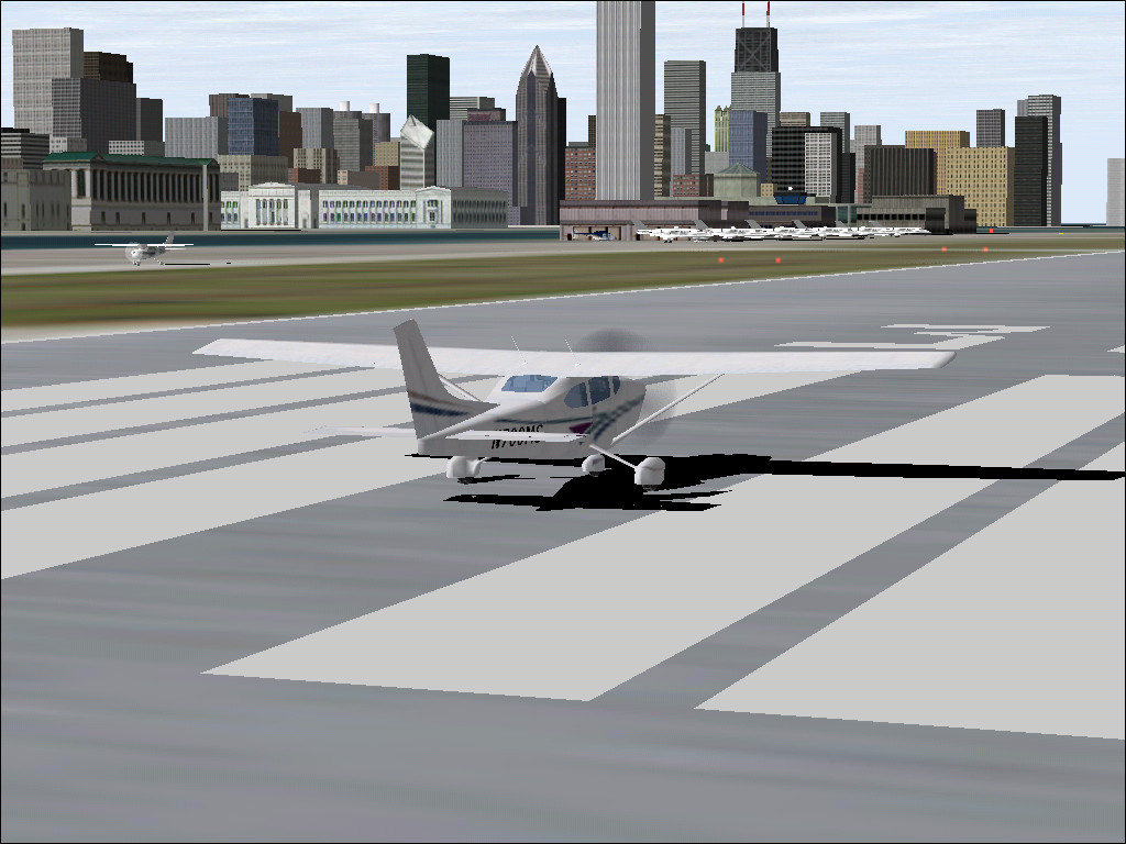 Screenshot 1: Flight Simulator 2000